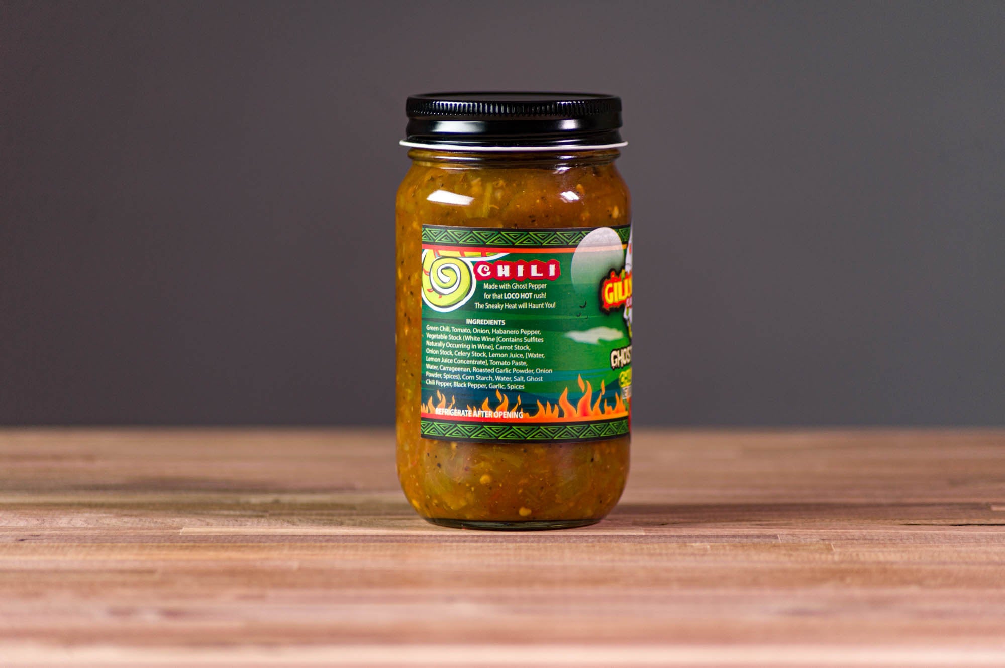 green ghost pepper salsa