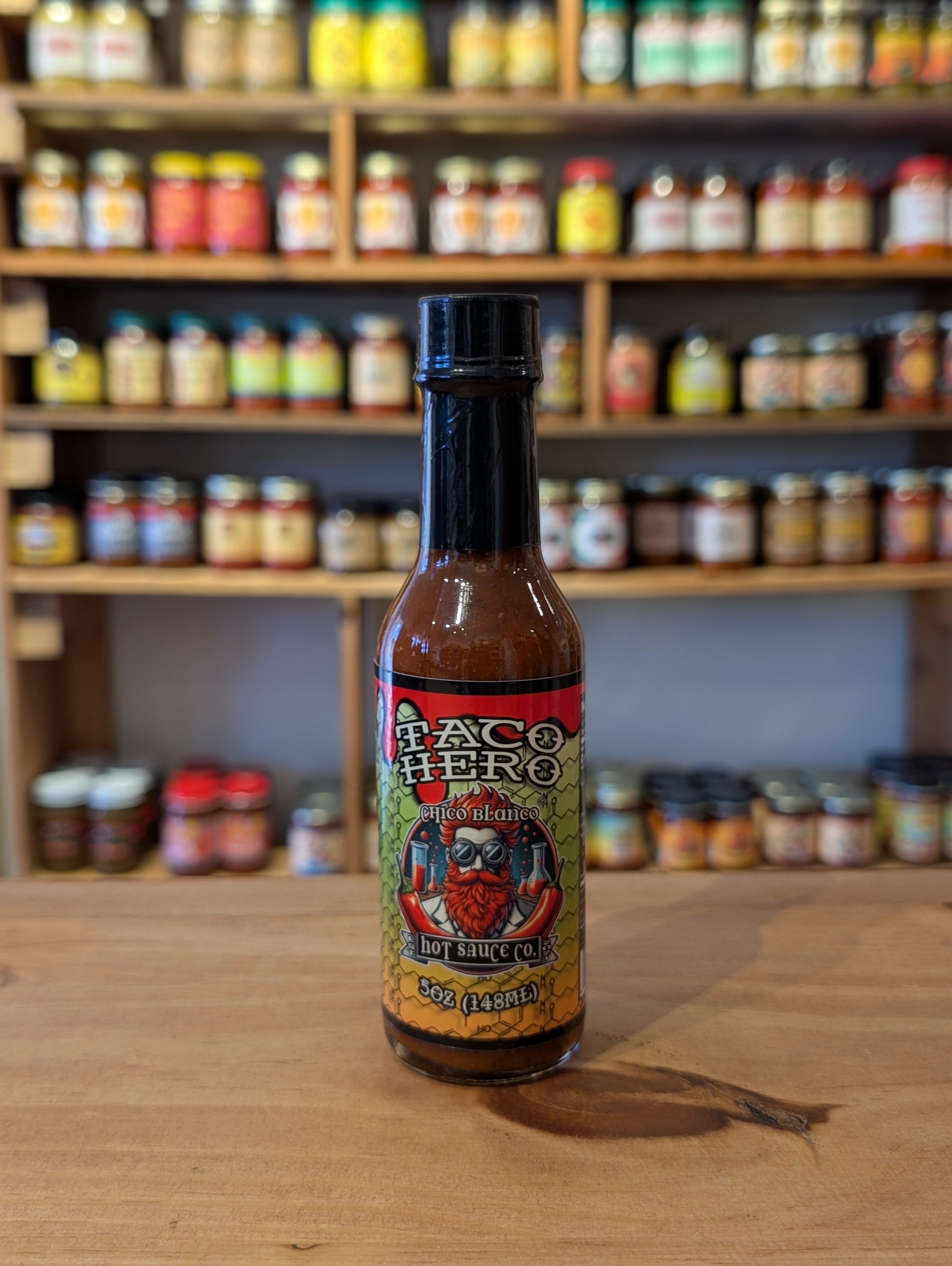Chico Blanco Taco Hero Hot Sauce | Salsa Saint