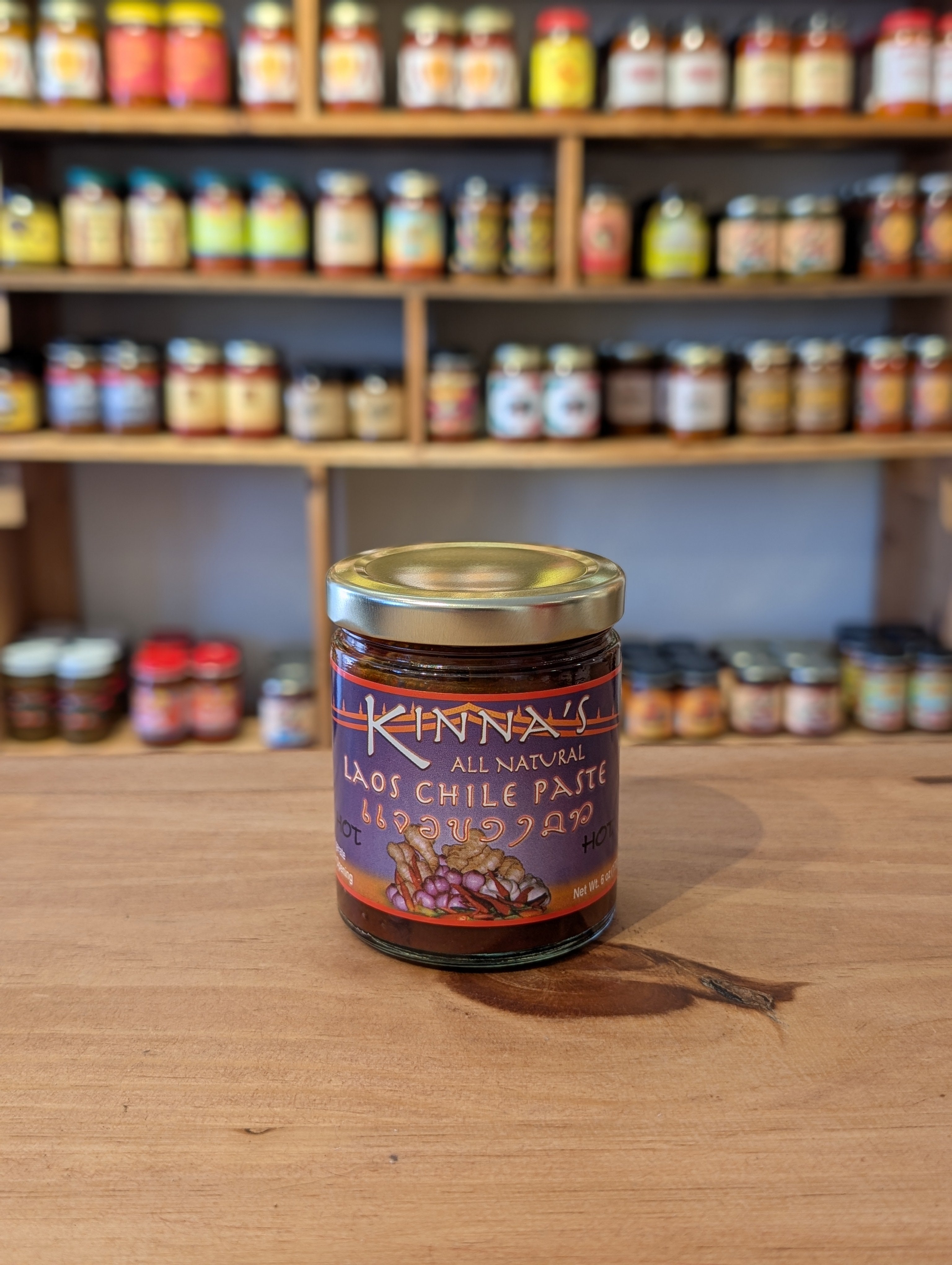 Kinna's Laos Chile Paste | Salsa Saint