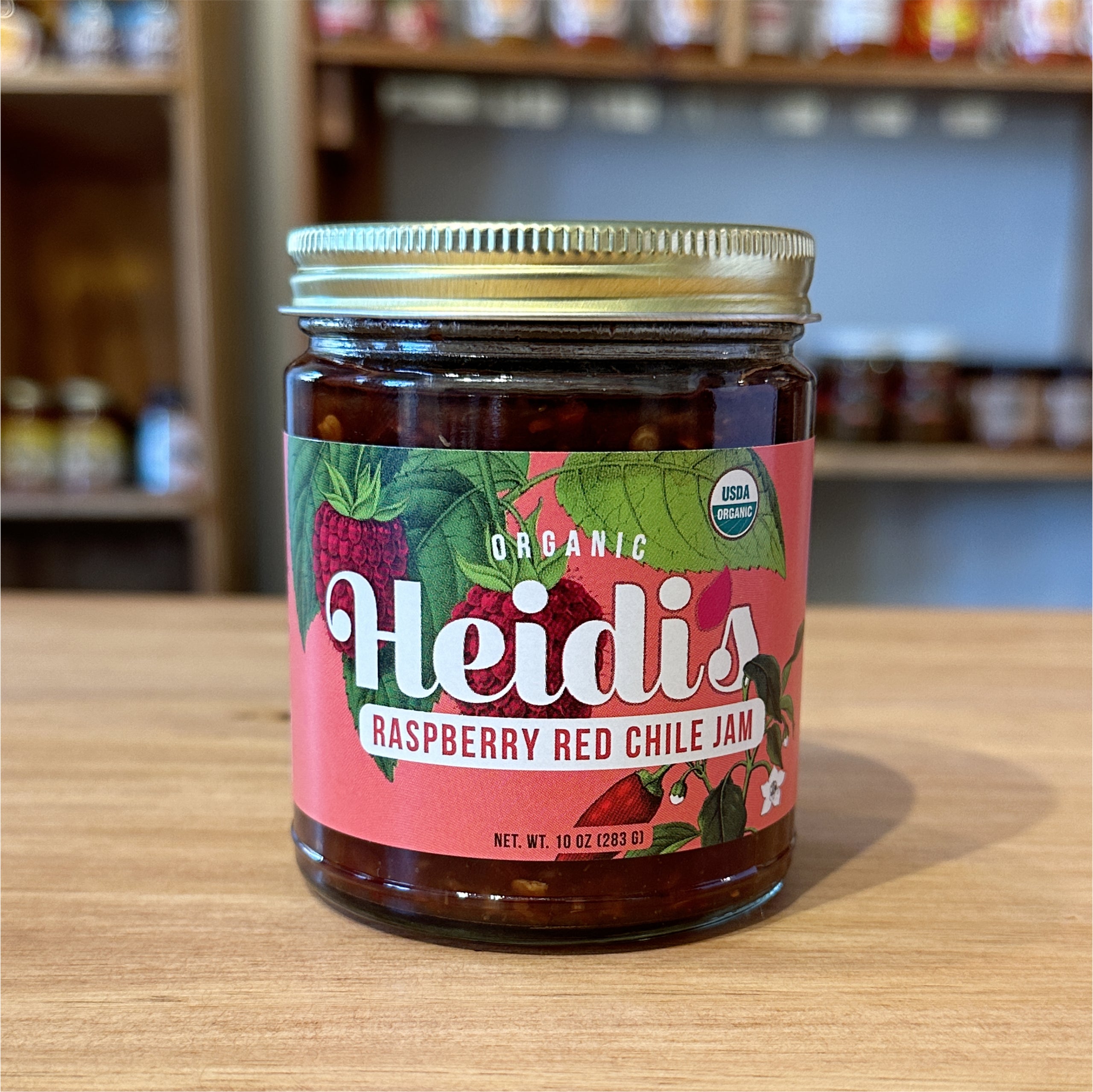 Heidi's 10oz Raspeberry Red Chile Jam | Salsa Saint